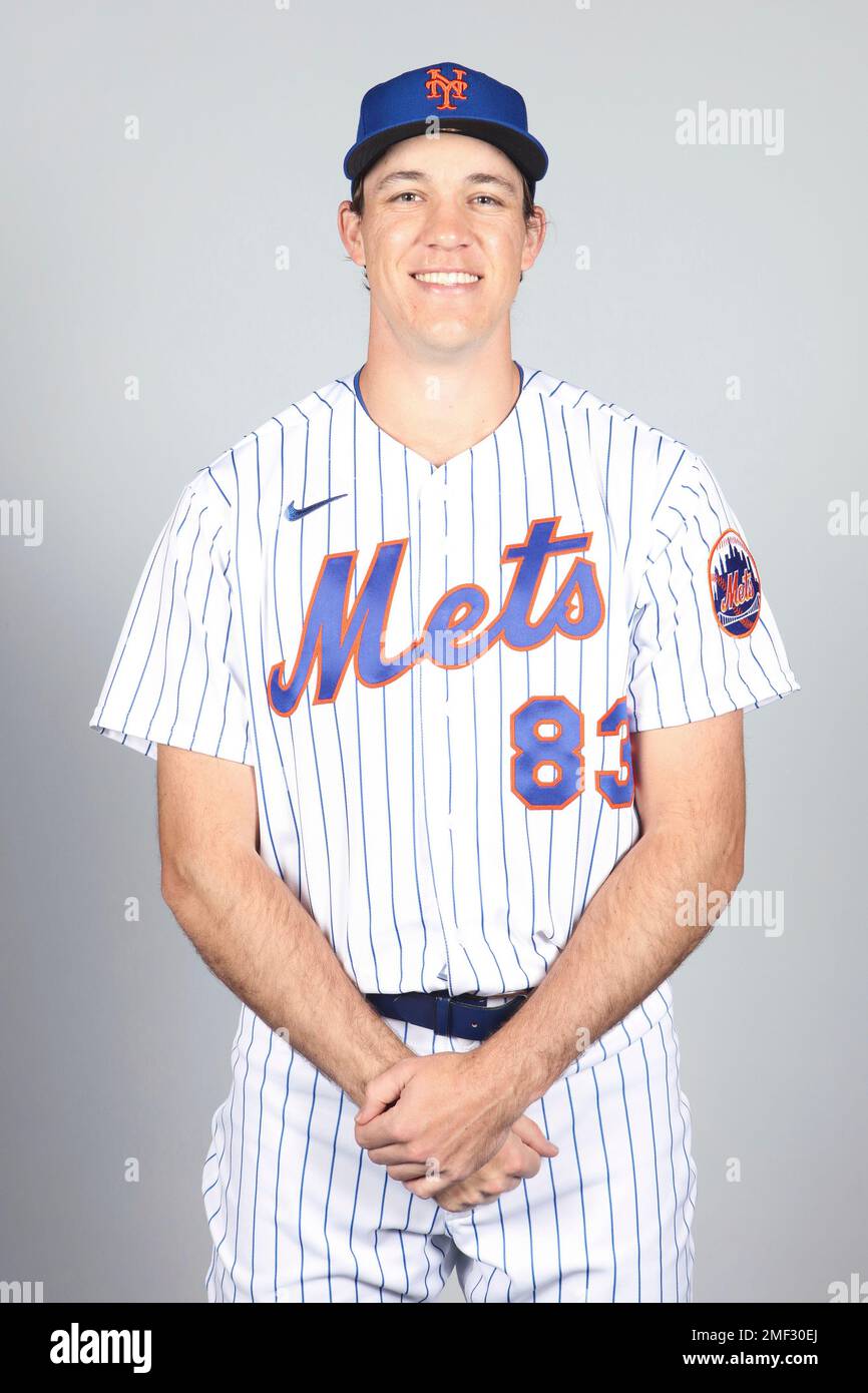 This is a 2021 photo of Tom Windle of the New York Mets baseball team ...