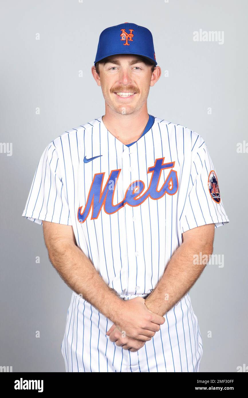 This is a 2021 photo of Nick Meyer of the New York Mets baseball team ...