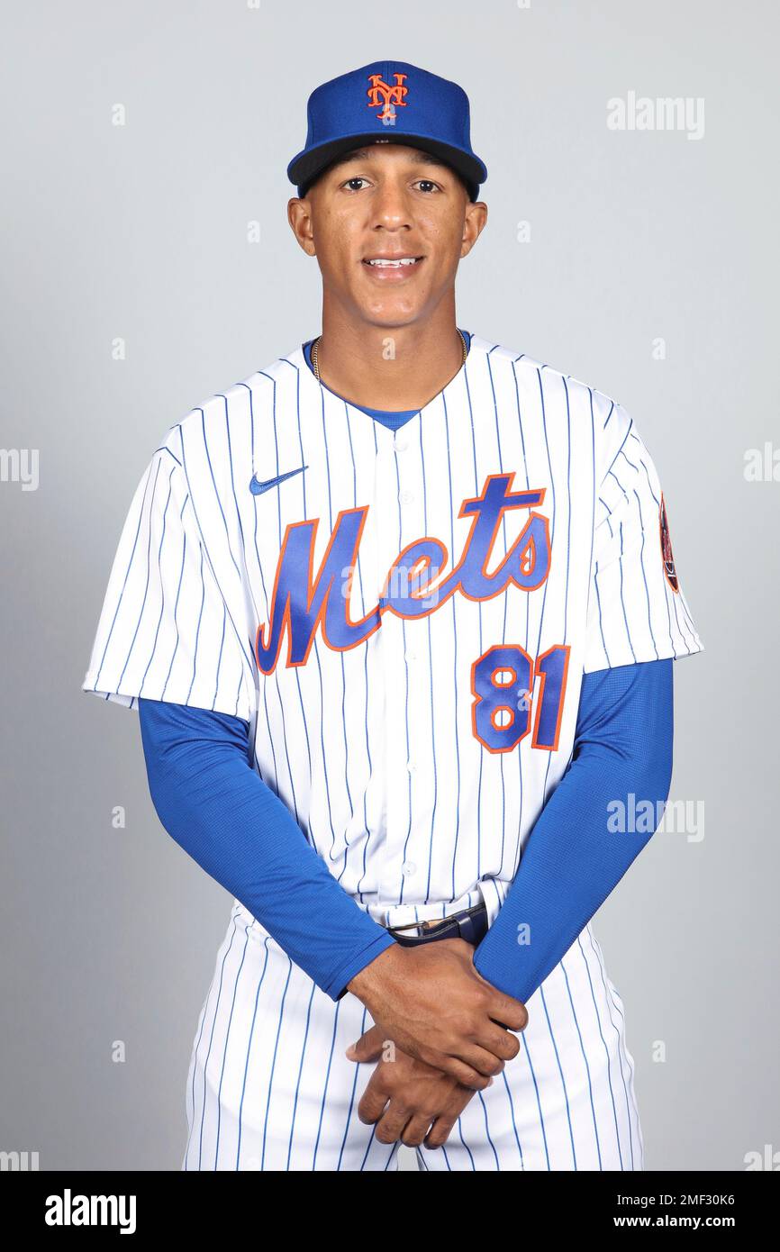 This is a 2021 photo of Johneshwy Fargas of the New York Mets baseball ...