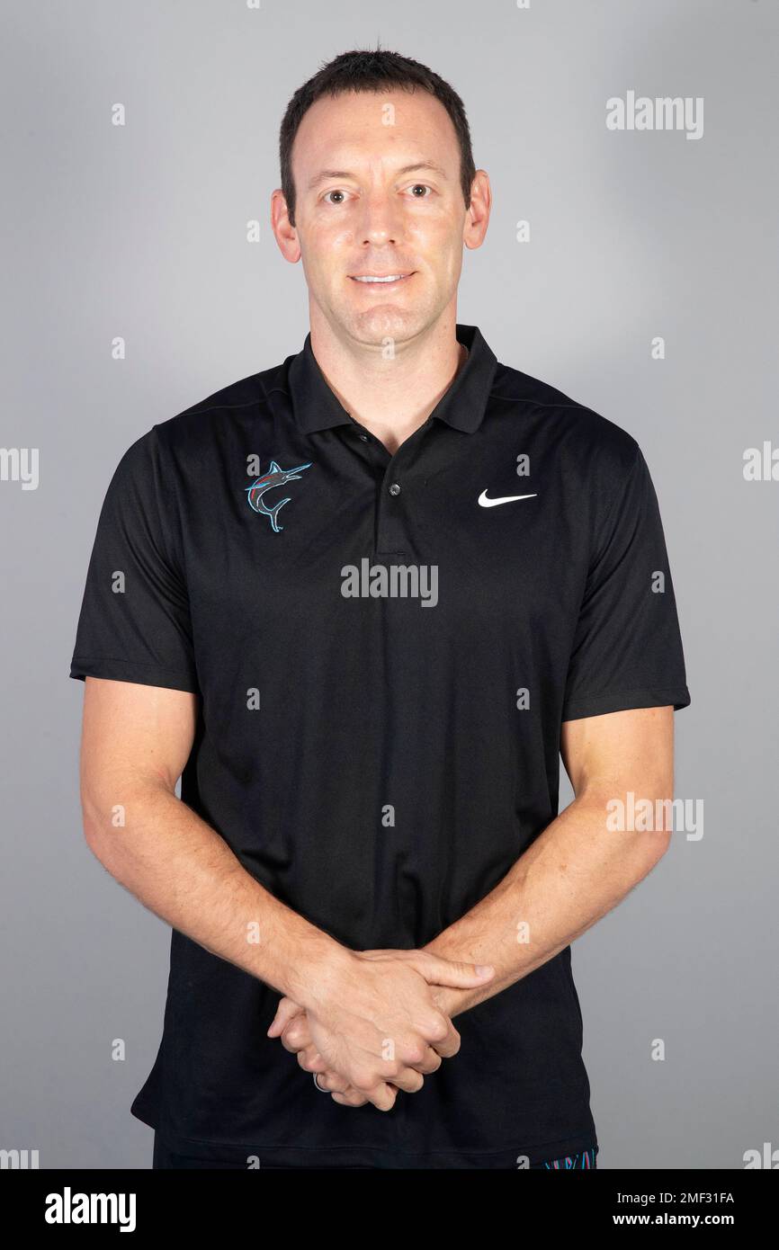 This is a 2021 photo of Lee Tressel of the Miami Marlins baseball team ...