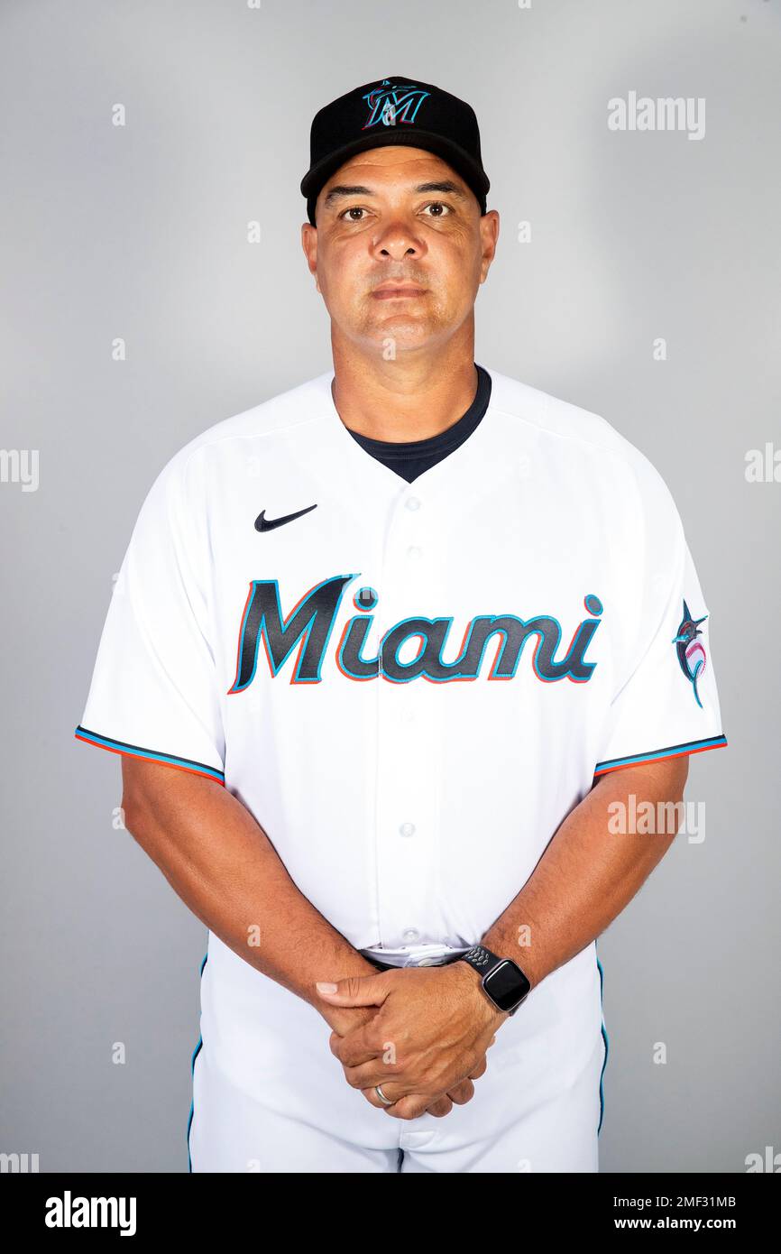This is a 2021 photo of Keith Johnson of the Miami Marlins baseball ...