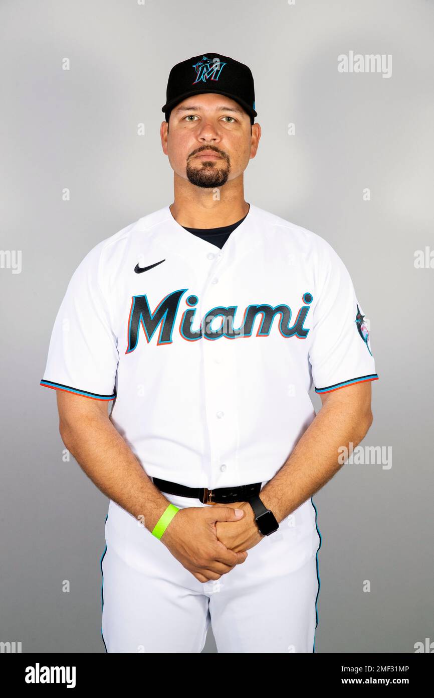 This is a 2021 photo of Eddy Rodriguez of the Miami Marlins baseball ...
