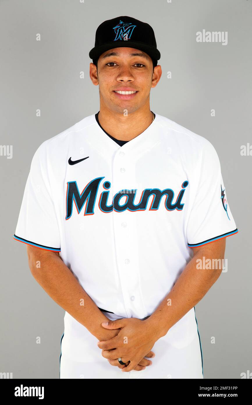 This is a 2021 photo of Luis Marte of the Miami Marlins baseball team ...