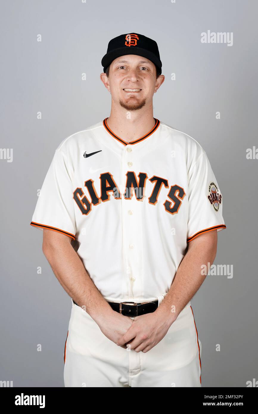 This is a 2021 photo of Alex Dickerson of the San Francisco Giants ...