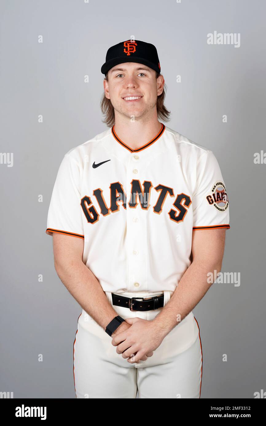 This is a 2021 photo of Caleb Baragar of the San Francisco Giants ...