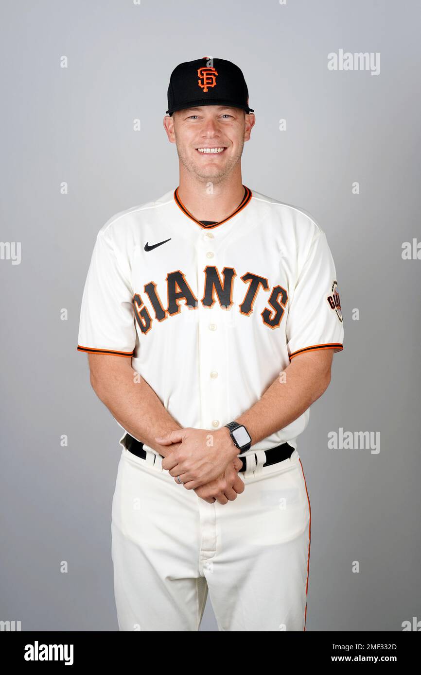 This is a 2021 photo of Andrew Bailey of the San Francisco Giants ...