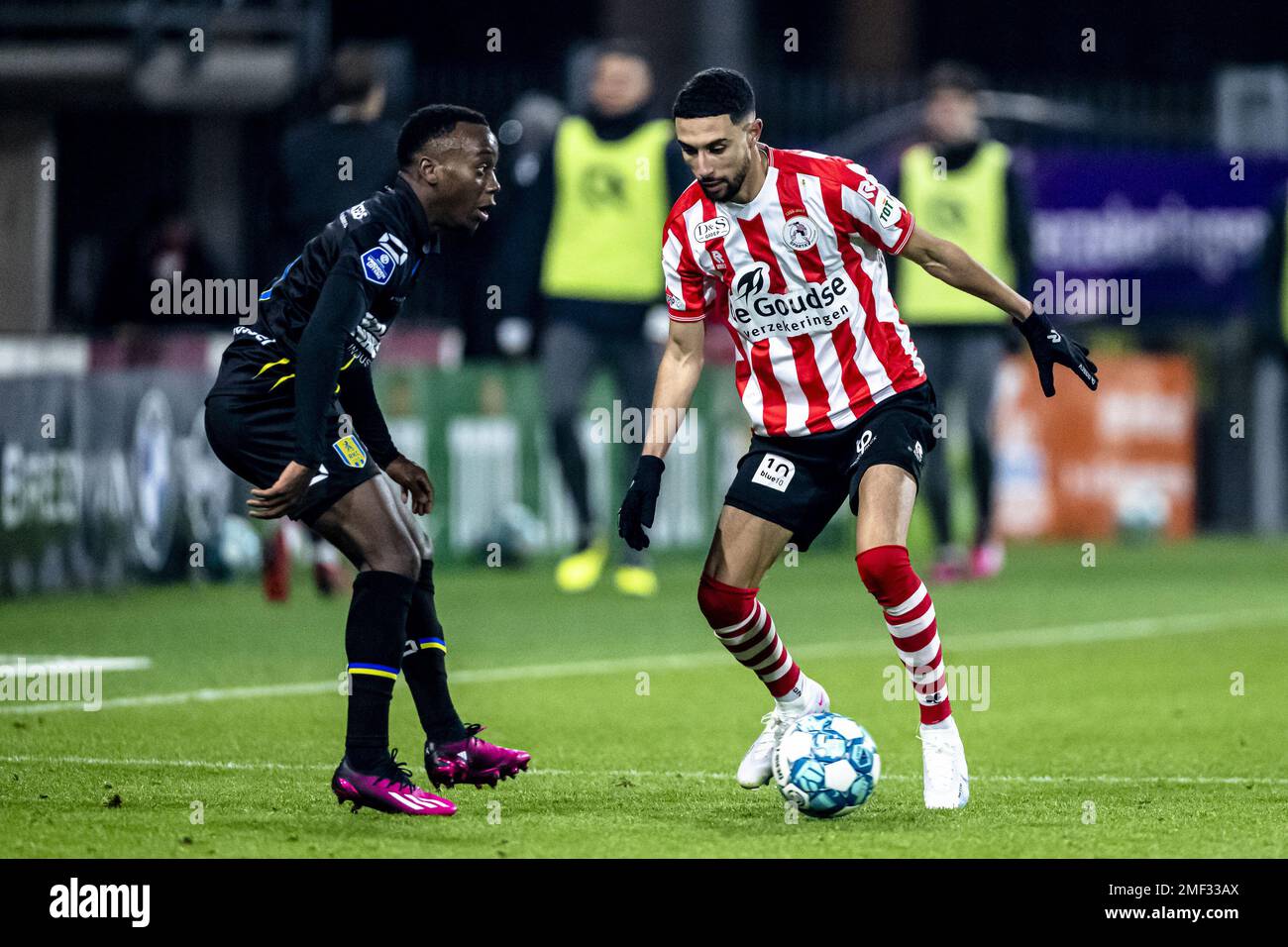 ROTTERDAM, Netherlands, 24-01-2023, football, Stadium Het Kasteel ...