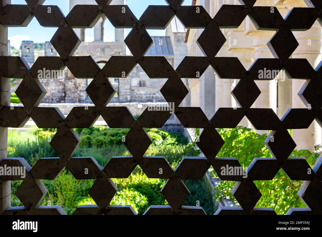Courtyard of Akhaltsikhe (Rabati) Castle, medieval fortress in ...