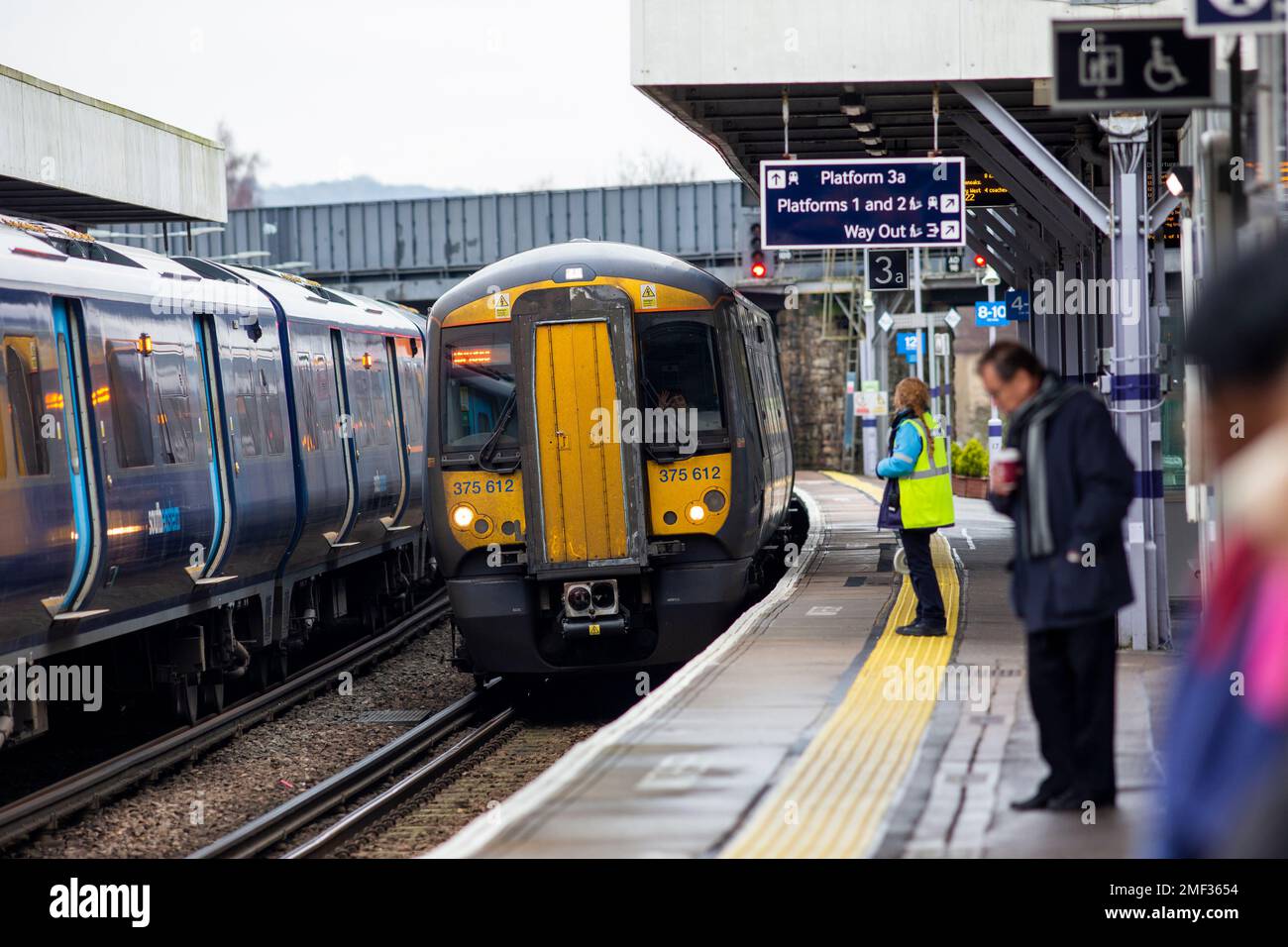 Sevenoaks railway station, Kent, UK Stock Photo - Alamy
