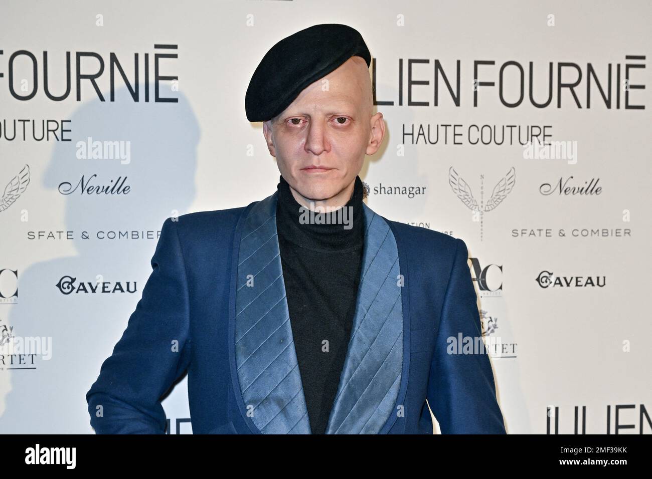 Ali Mahdavi at Julien Fournie show during Haute Couture Fashion Week in ...