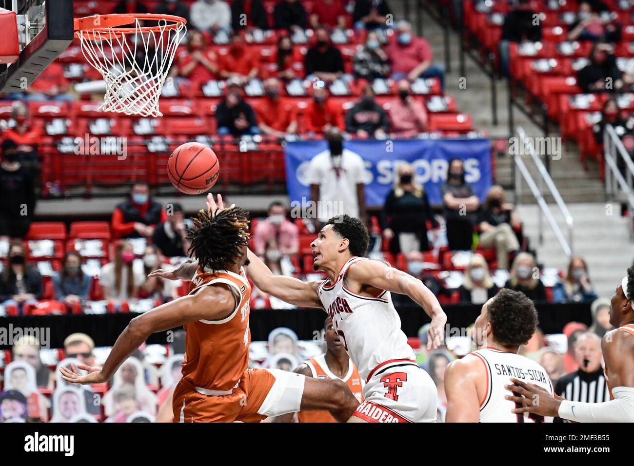Texas Tech's Micah Peavy (5) attempts to shoot and gets fouled during ...