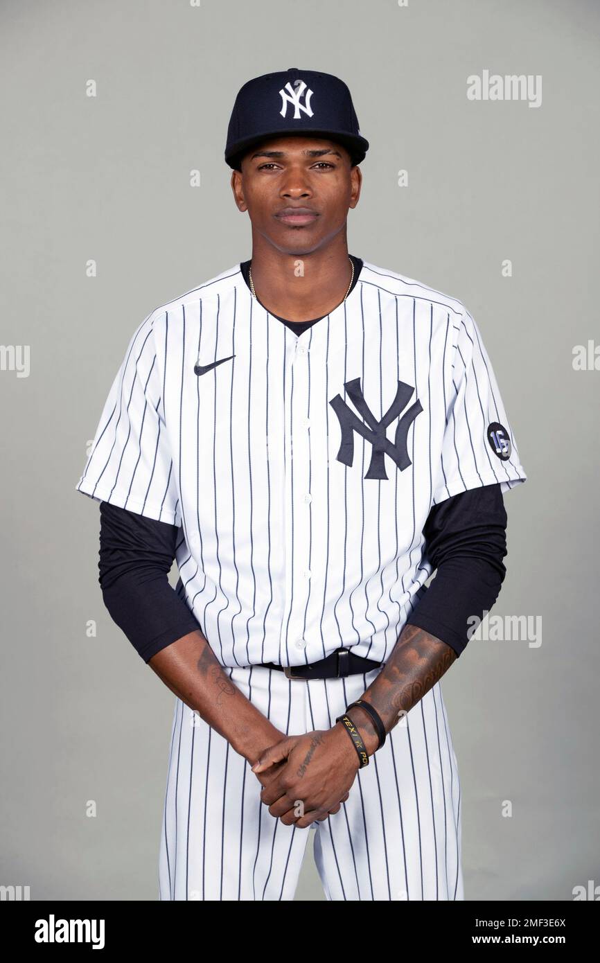 This is a 2021 photo of Alexander Vizcaino of the New York Yankees ...