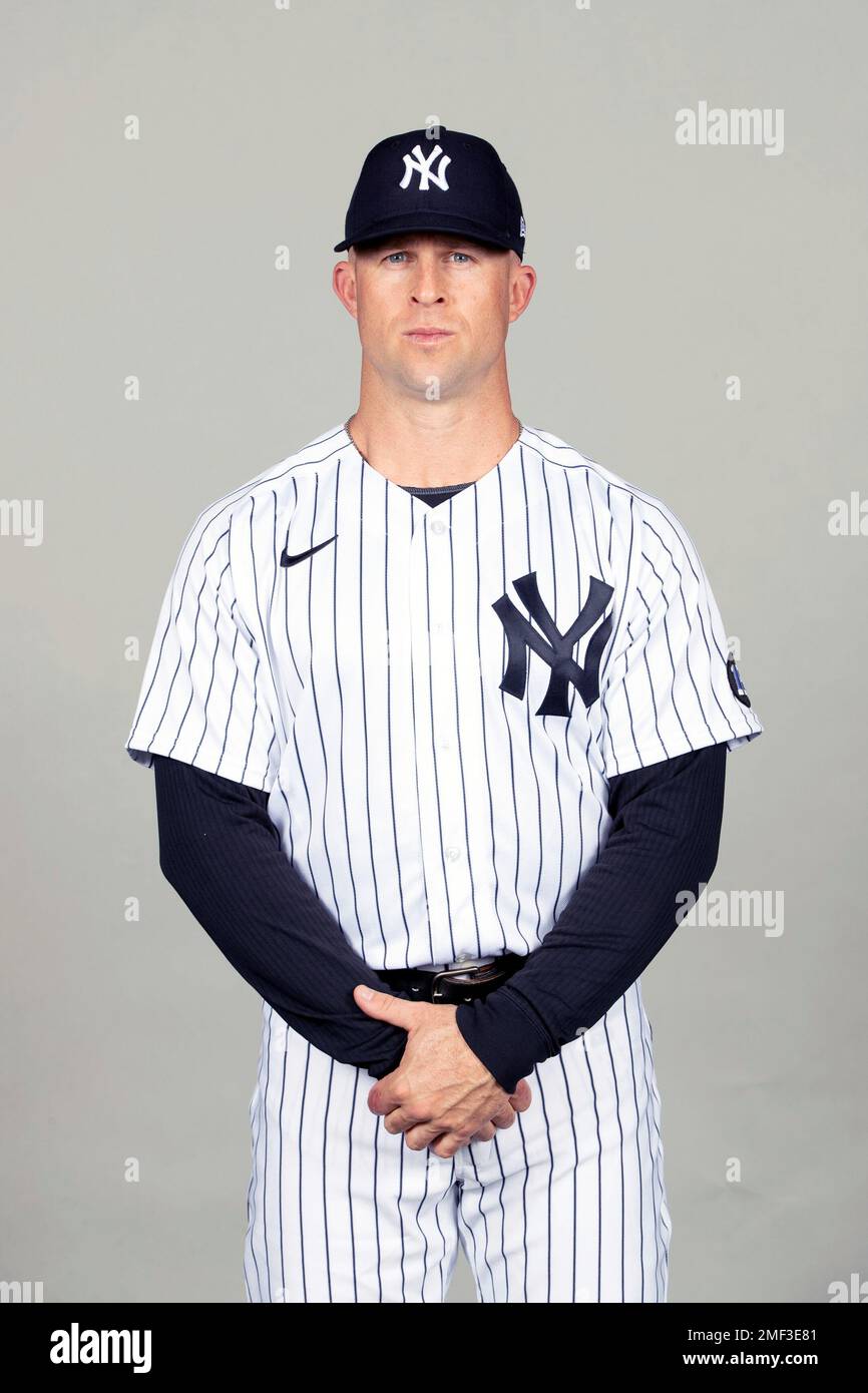 This is a 2021 photo of Brett Gardner of the New York Yankees baseball ...