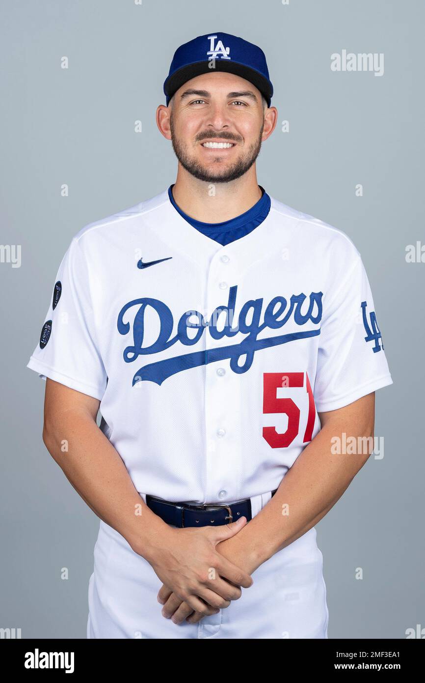 This is a 2021 photo of Alex Vesia of the Los Angeles Dodgers baseball ...