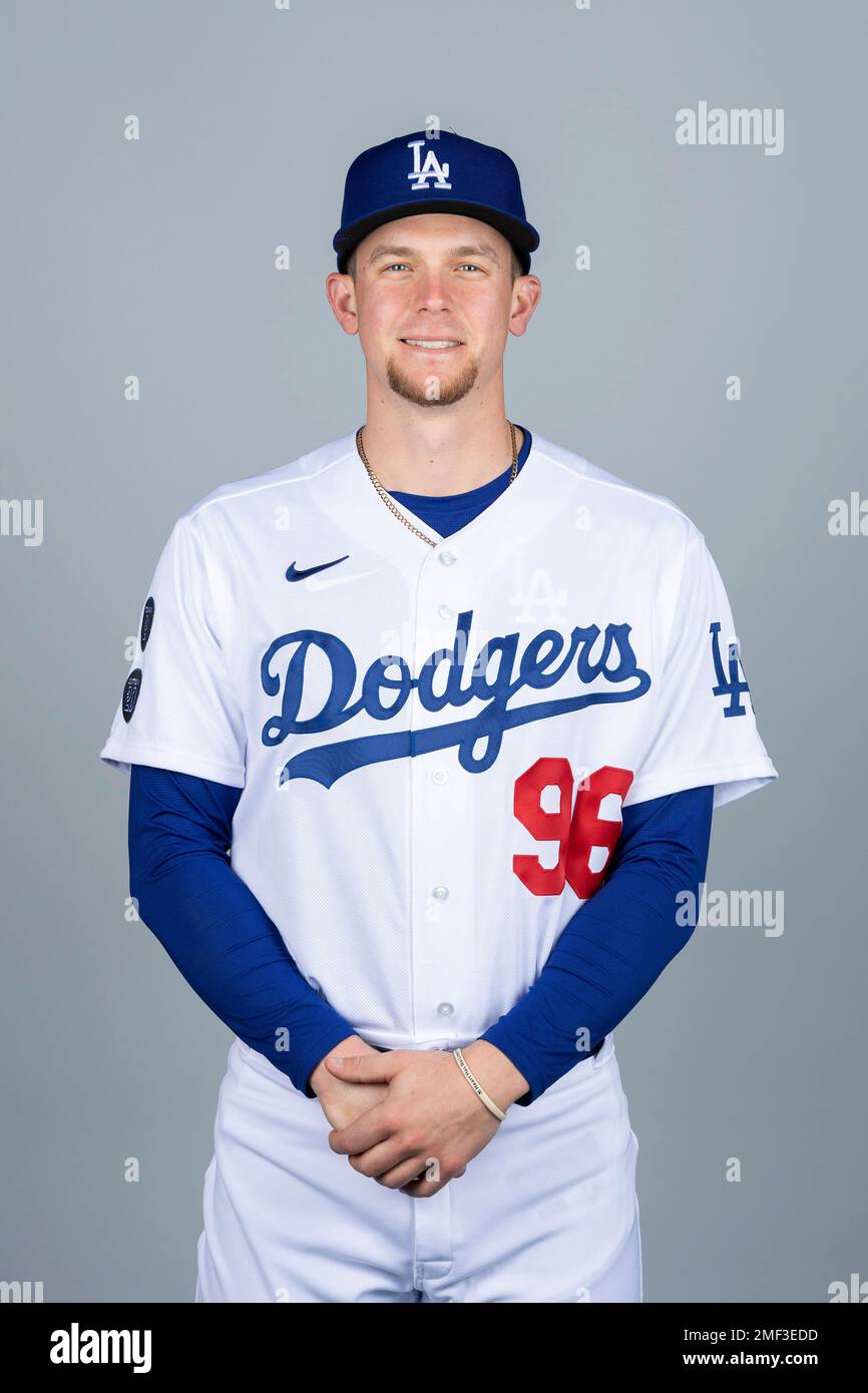 This is a 2021 photo of Devin Mann of the Los Angeles Dodgers baseball ...