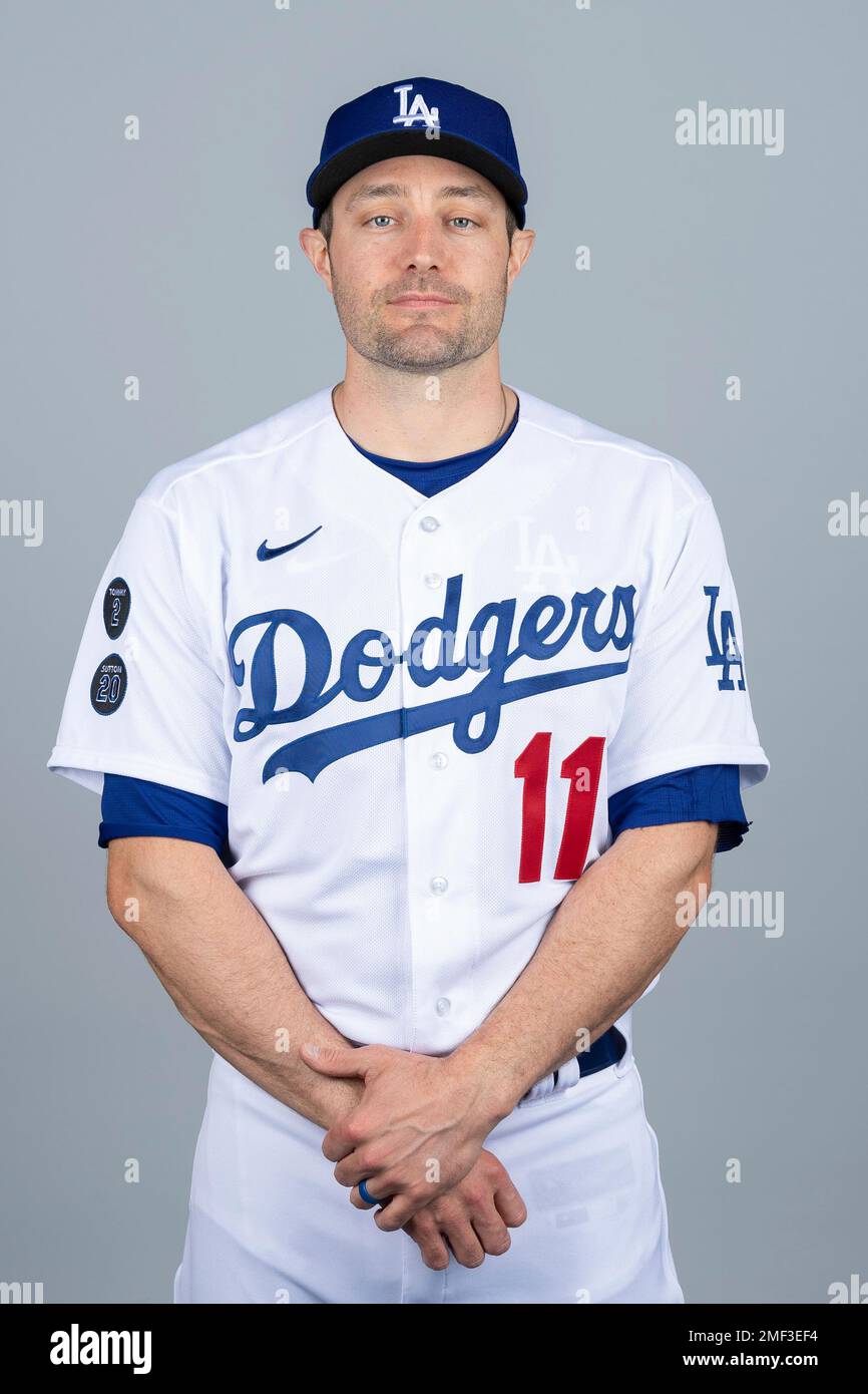 This is a 2021 photo of AJ Pollock of the Los Angeles Dodgers baseball ...