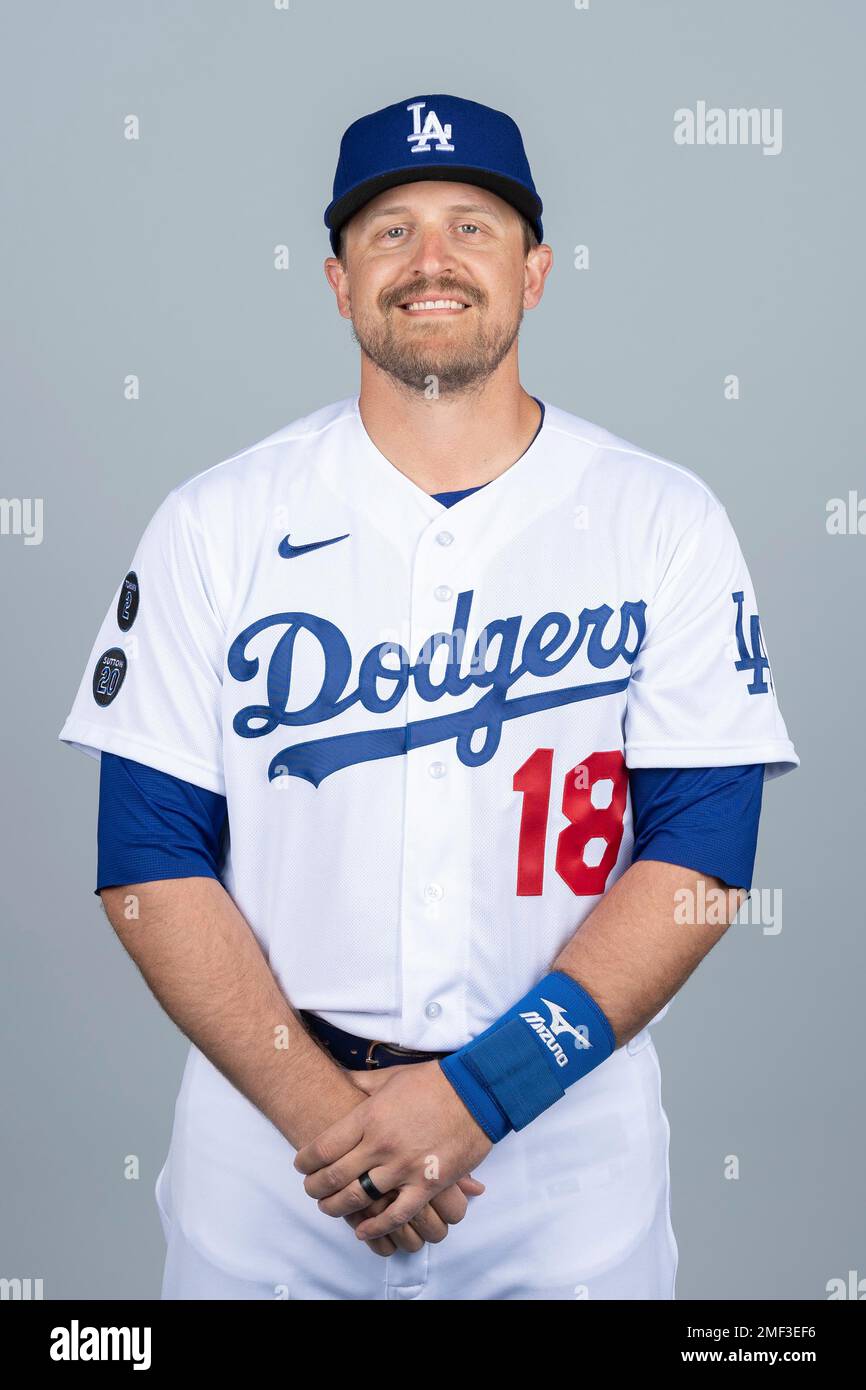 This is a 2021 photo of Tim Federowicz of the Los Angeles Dodgers ...