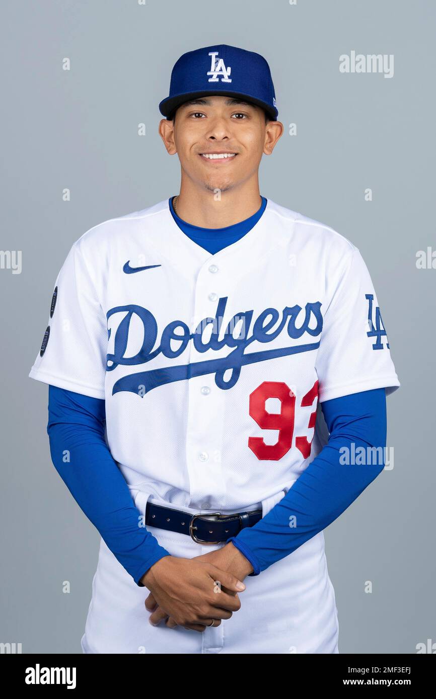 This is a 2021 photo of Gerardo Carrillo of the Los Angeles Dodgers ...