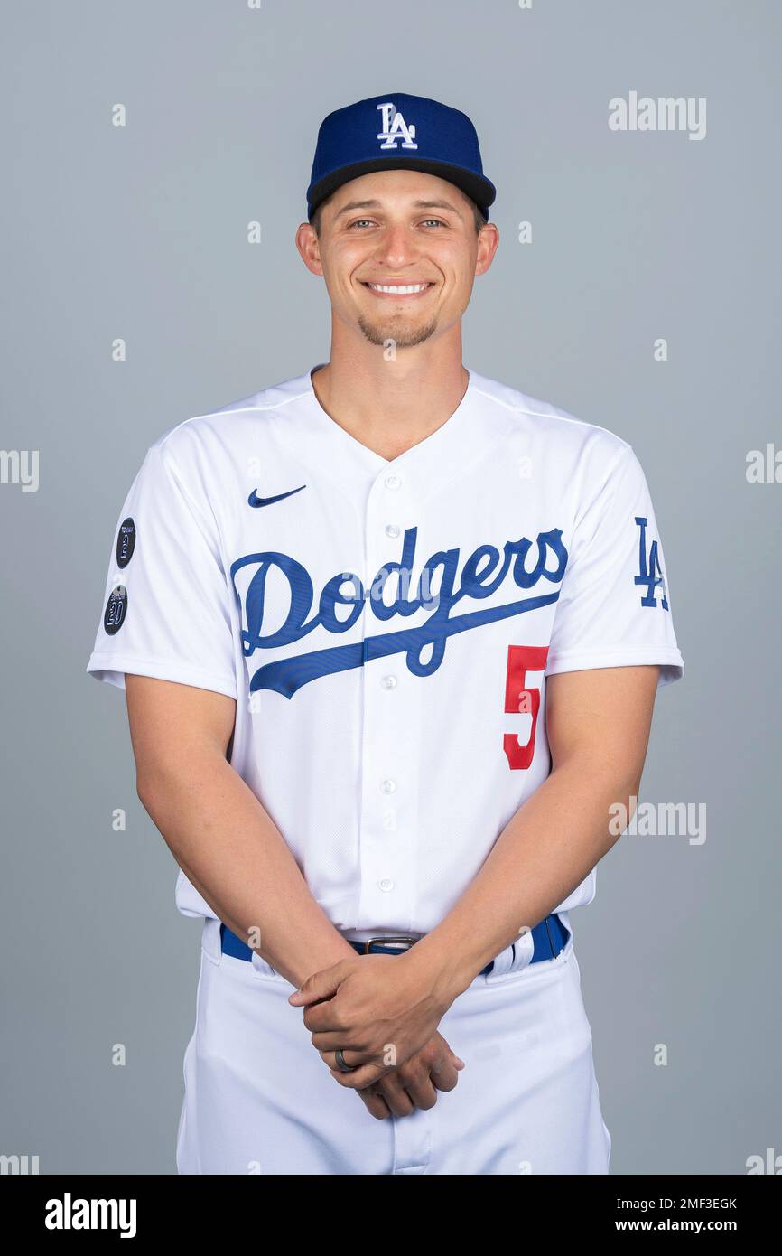 This is a 2021 photo of Corey Seager of the Los Angeles Dodgers ...