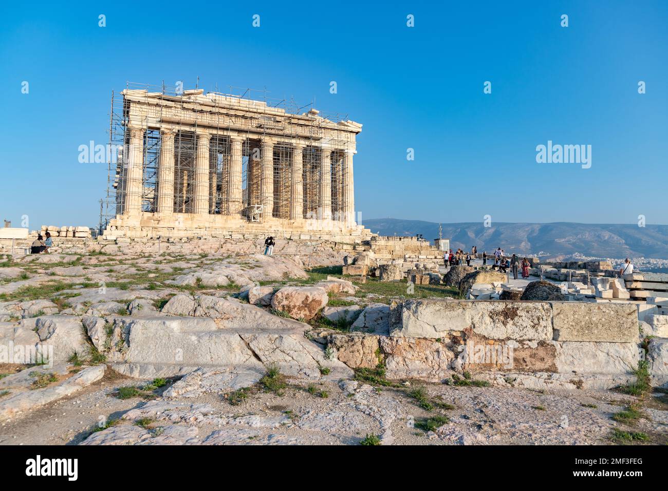 A picture of the Parthenon, the most famous temple of the Acropolis of ...