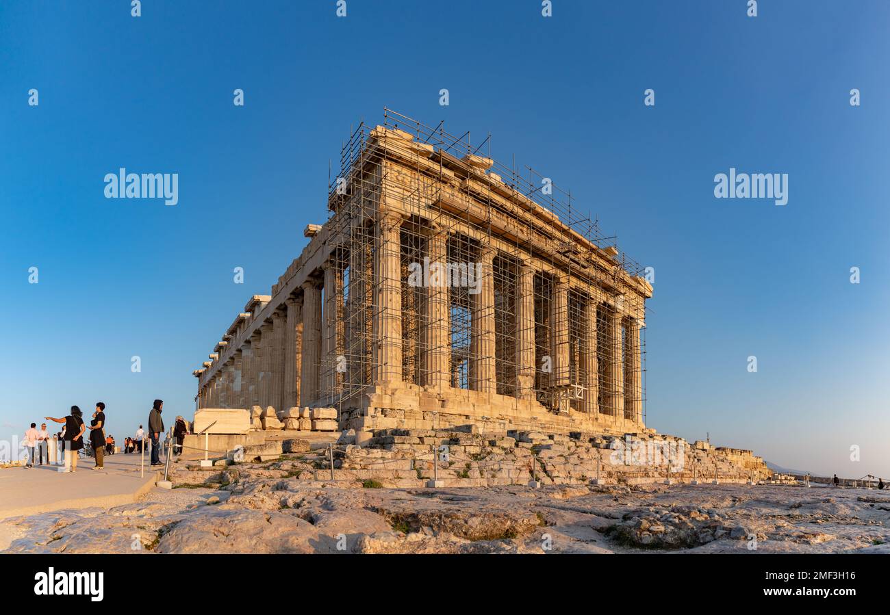 A picture of the Parthenon, the most famous temple of the Acropolis of ...