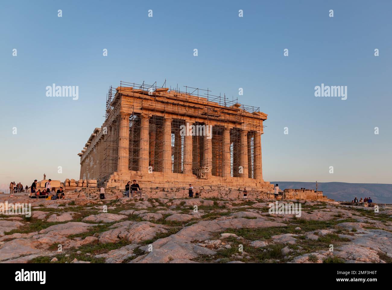 A picture of the Parthenon, the most famous temple of the Acropolis of ...