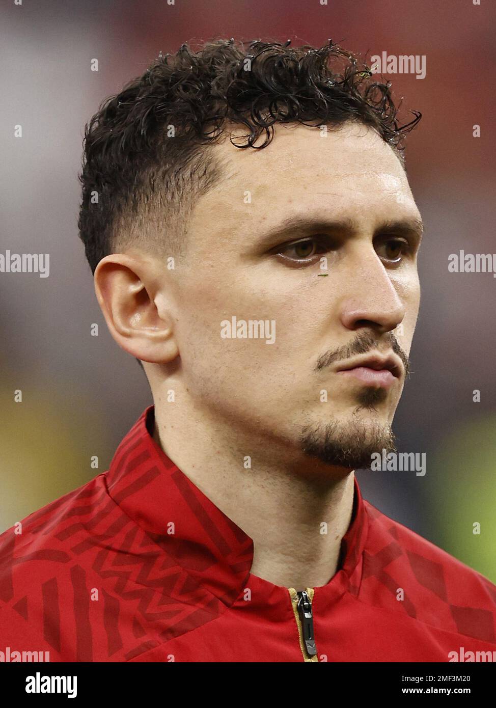 LUSAIL CITY - Milos Veljkovic of Serbia during the FIFA World Cup Qatar ...