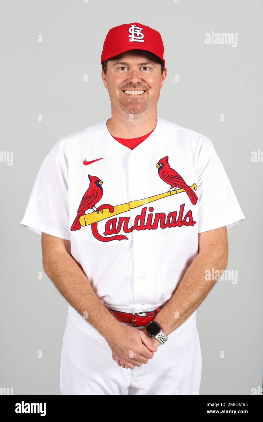 This is a 2021 photo of Tim Leveque of the St. Louis Cardinals baseball ...