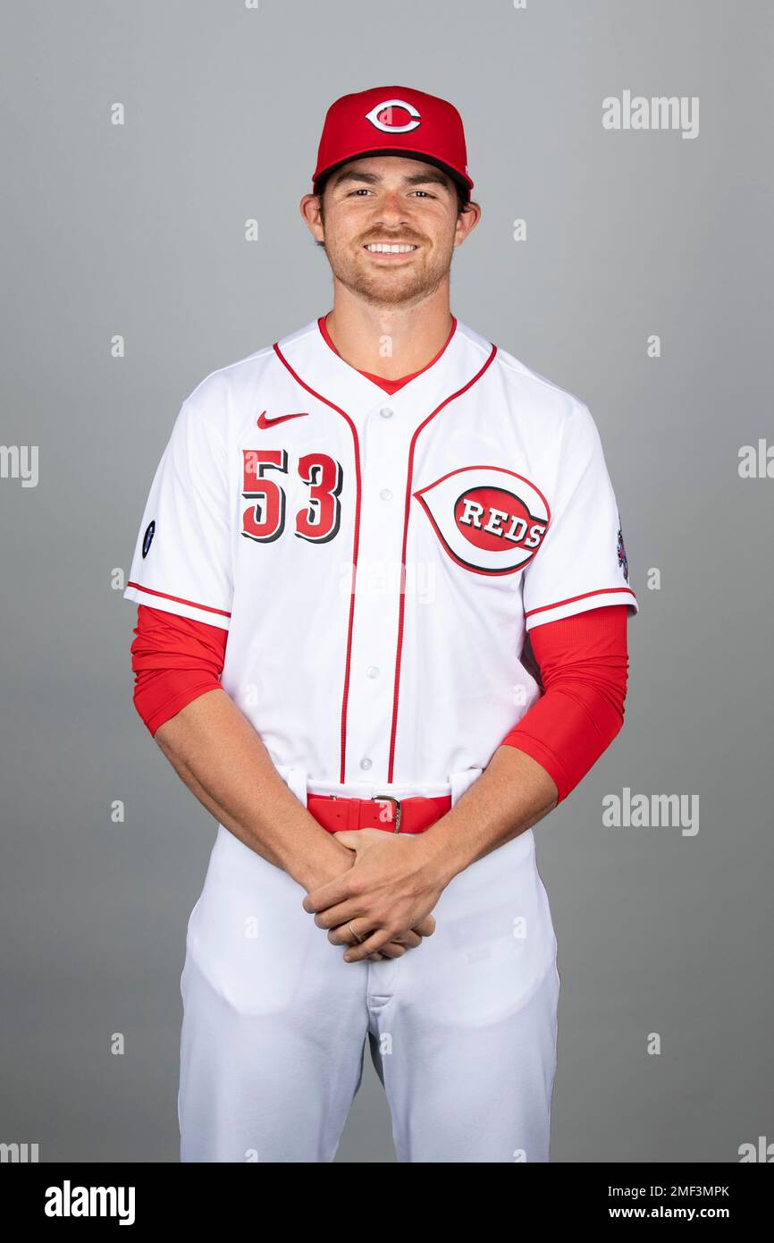 This is a 2021 photo of Jesse Biddle of the Cincinnati Reds baseball ...