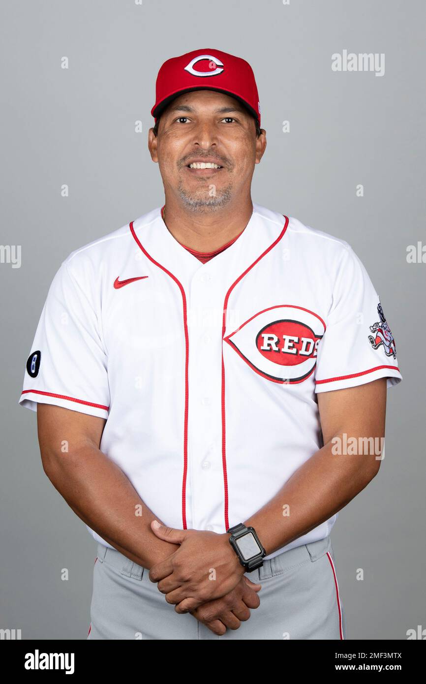 This is a 2021 photo of Jose Nieves of the Cincinnati Reds baseball ...