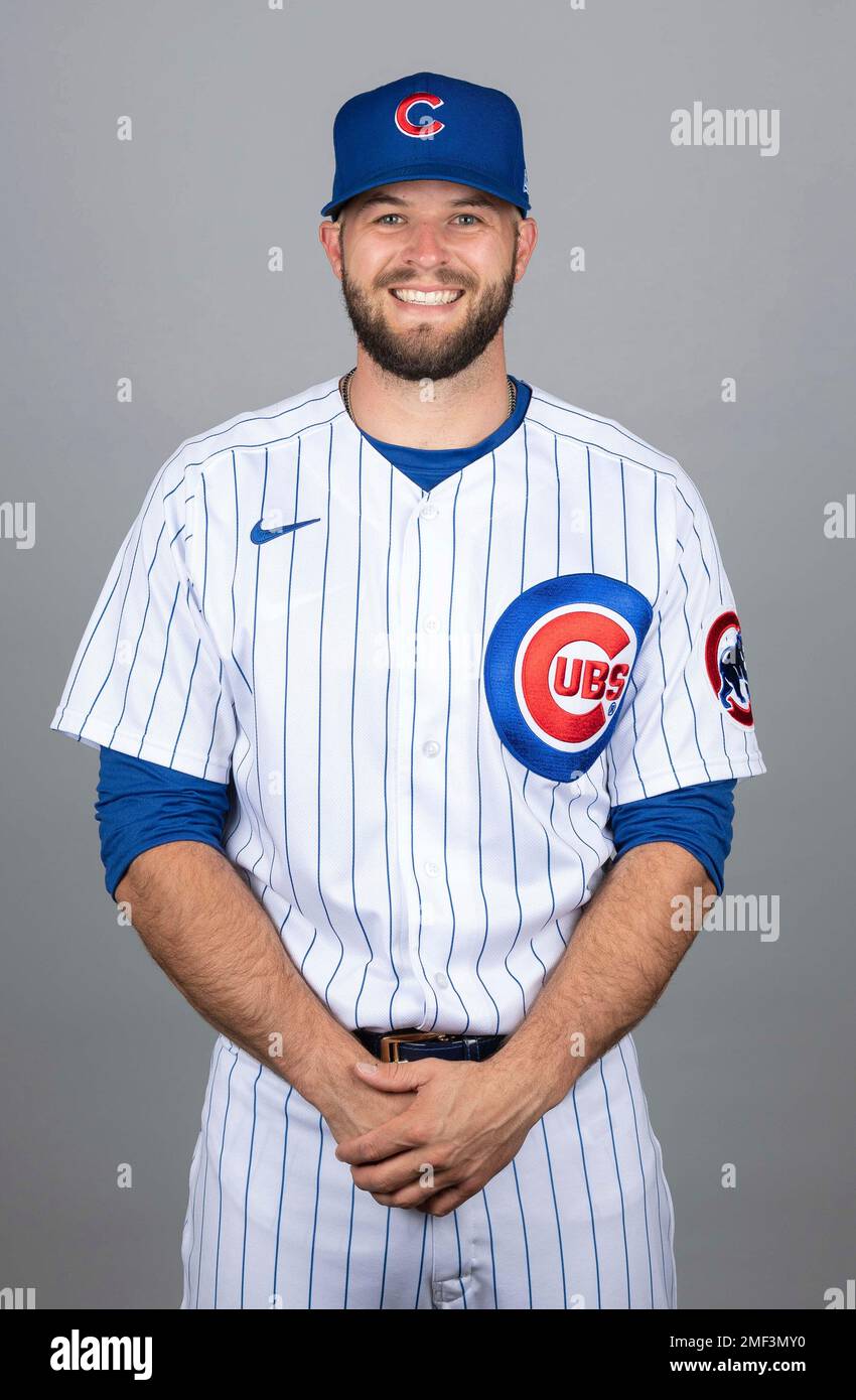 This is a 2021 photo of David Bote of the Chicago Cubs baseball team ...