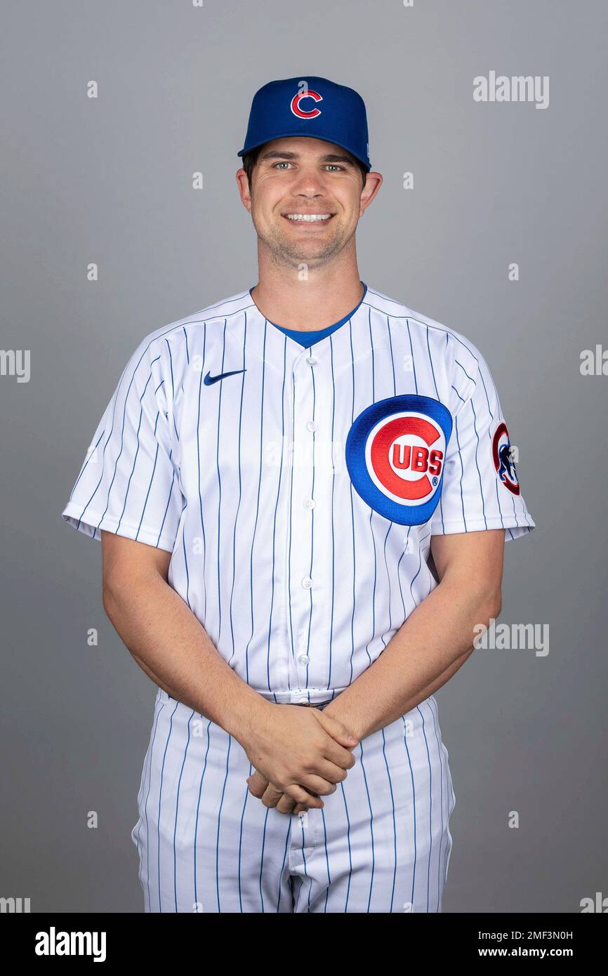 This is a 2021 photo of Robert Stock of the Chicago Cubs baseball team ...