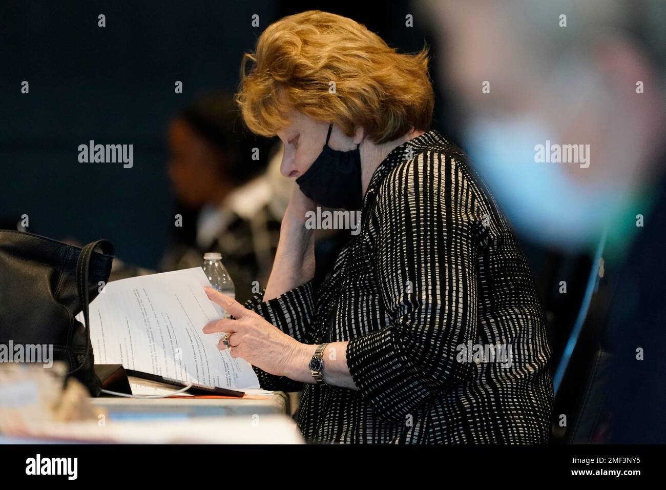 Chairman of the Senate Finance Committee, Virginia State Sen. Janet ...