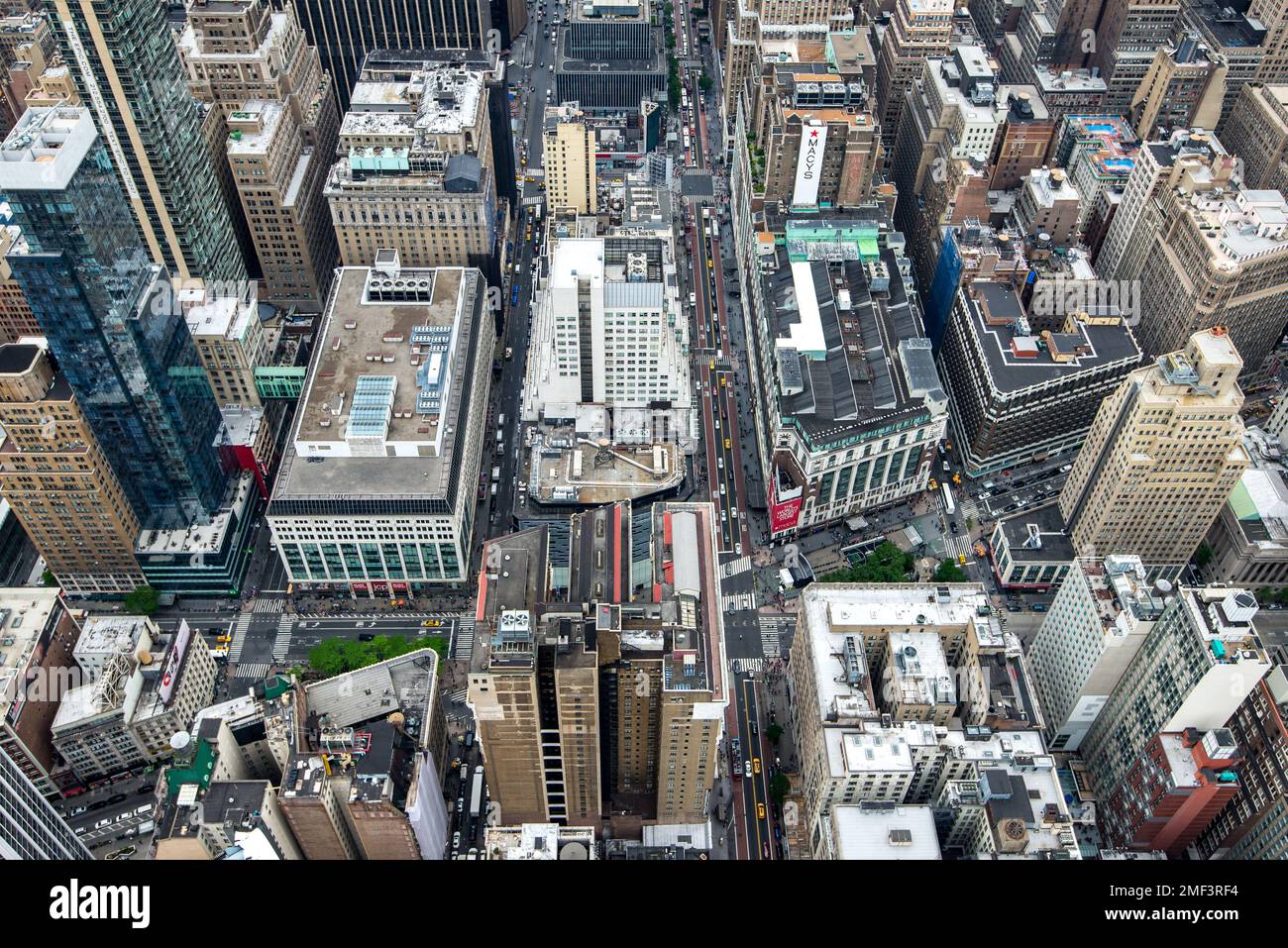 New York City from above Stock Photo - Alamy