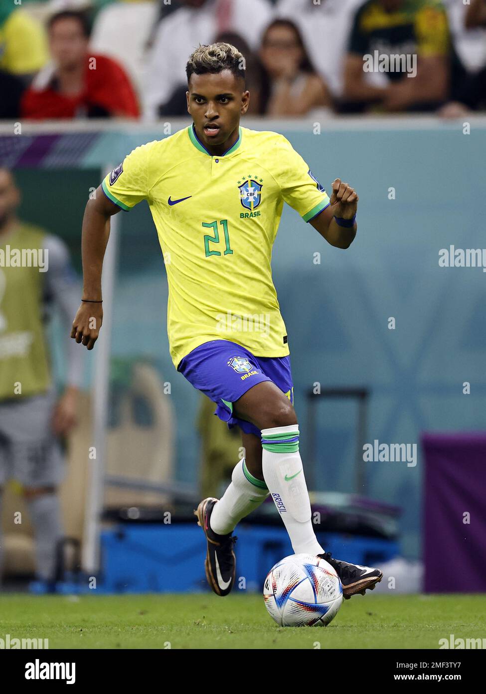 LUSAIL CITY - Rodrygo of Brazil during the FIFA World Cup Qatar 2022 ...
