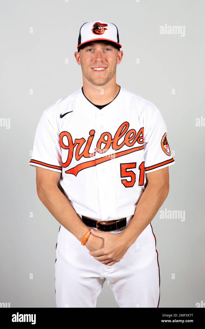 This is a 2021 photo of Paul Fry of the Baltimore Orioles baseball team ...