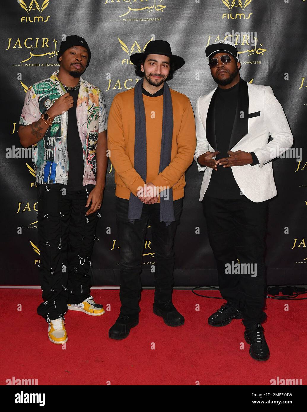 Park City, USA. 23rd Jan, 2023. Tutweezy, Malek Rahbani and Al Kapone ...