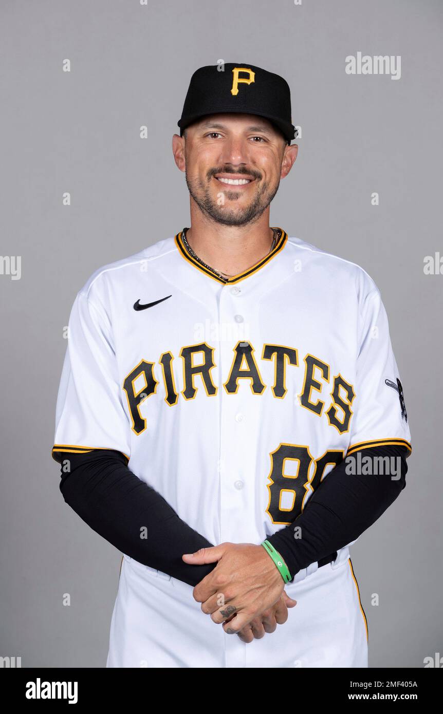 This is a 2021 photo of Jordan Comadena of the Pittsburgh Pirates ...