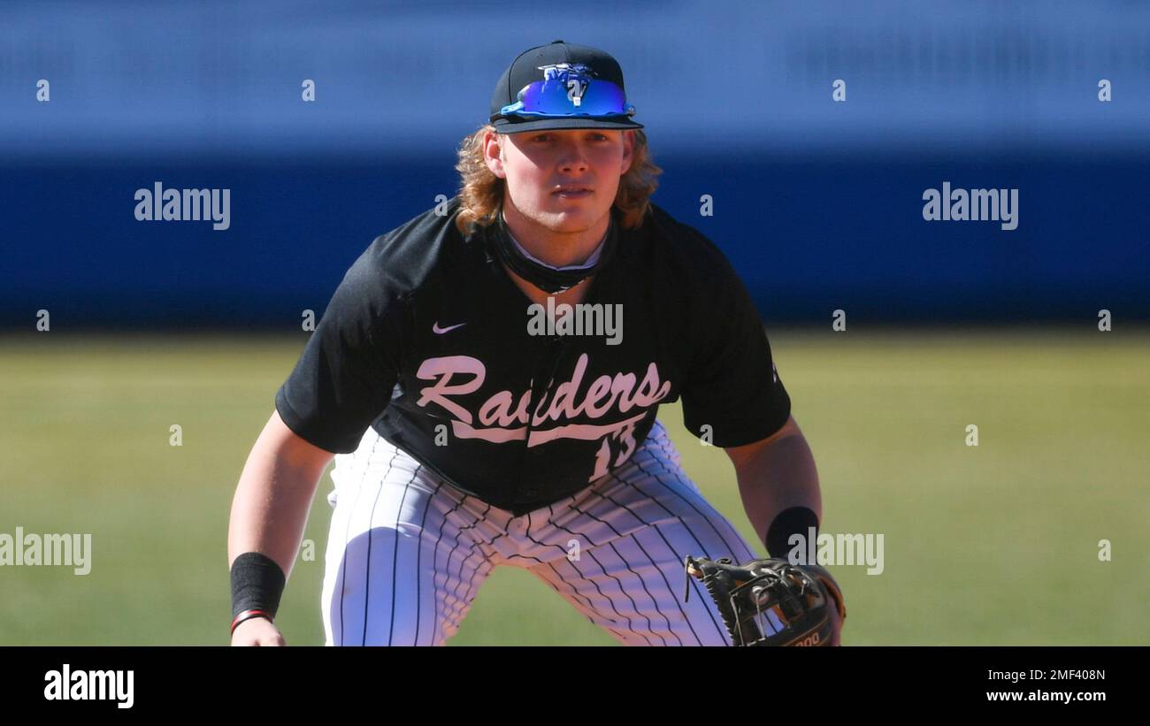 Middle Tennessee State's Brett Coker plays third base during an NCAA ...