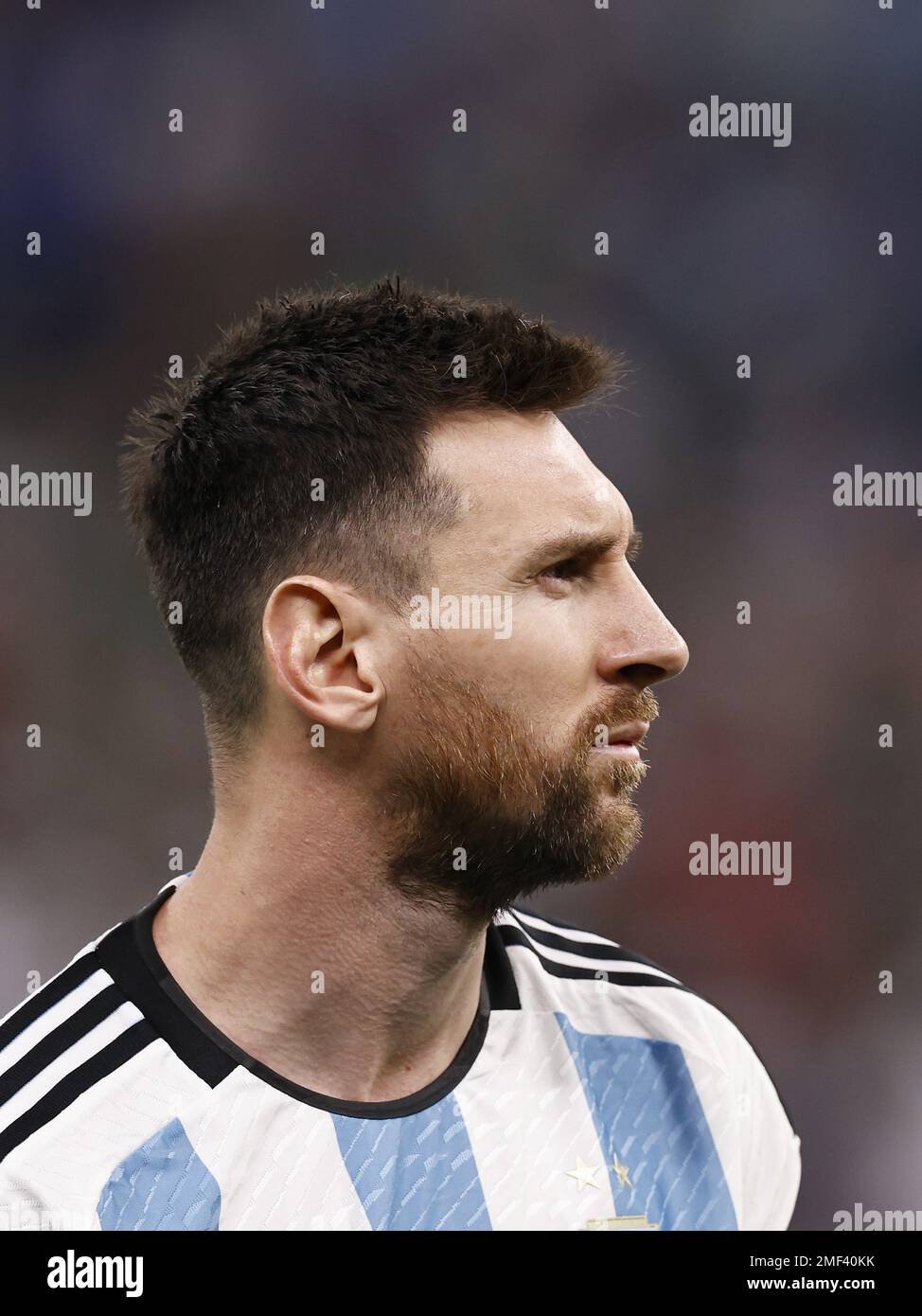LUSAIL CITY - Lionel Messi of Argentina during the FIFA World Cup Qatar ...