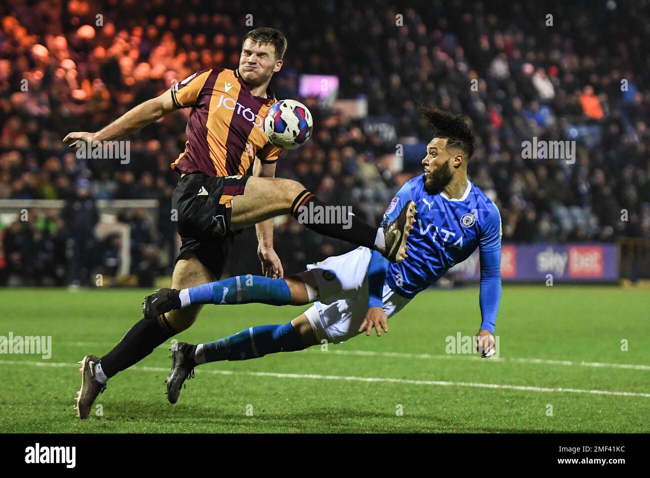 Kyle wootton stockport county hi-res stock photography and images - Alamy