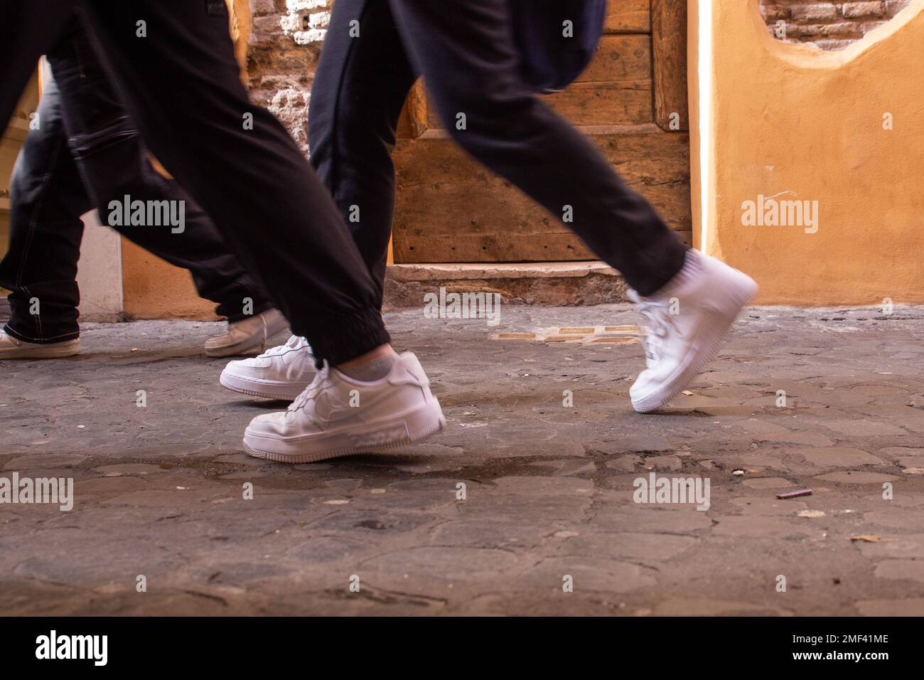 Stolperteine positioned in front of the home of people deported by Nazi ...