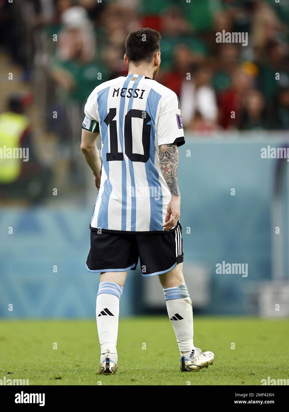 LUSAIL CITY - Lionel Messi of Argentina during the FIFA World Cup Qatar ...