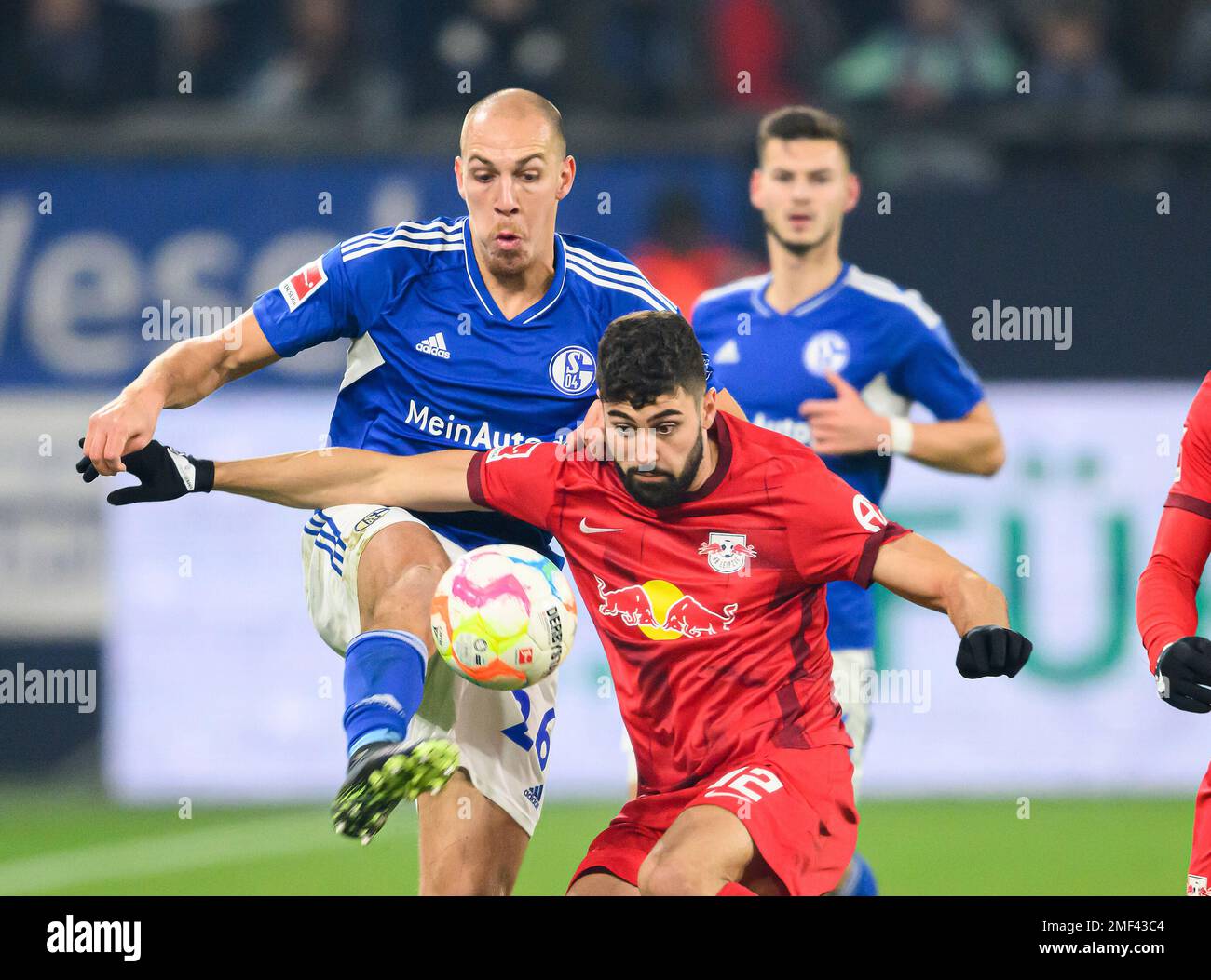 left to right Michael FREY (GE), Josko GVARDIOL (L) action, duels ...