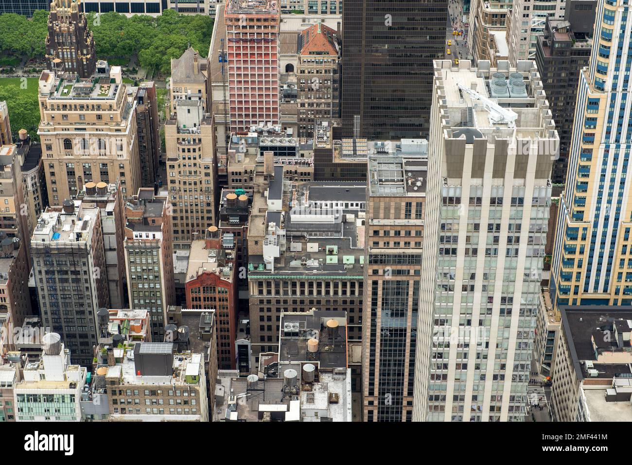 New York City from above Stock Photo - Alamy