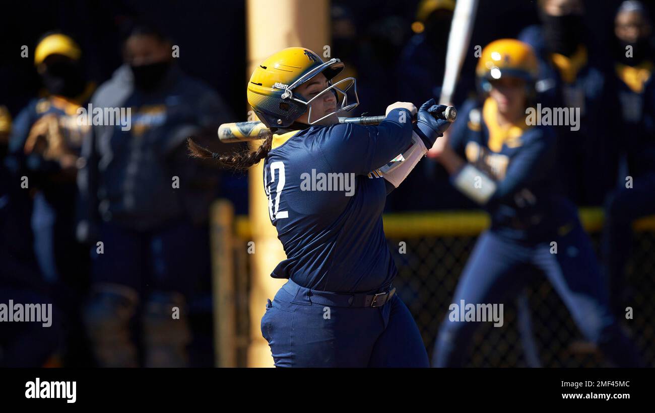 Stephanie Williams (42) of the NC A&T Aggies during an NCAA softball ...