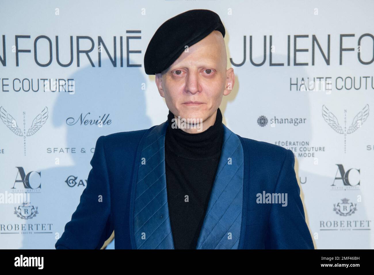 Ali Mahdavi attending the Julien Fournie Haute Couture Spring Summer ...