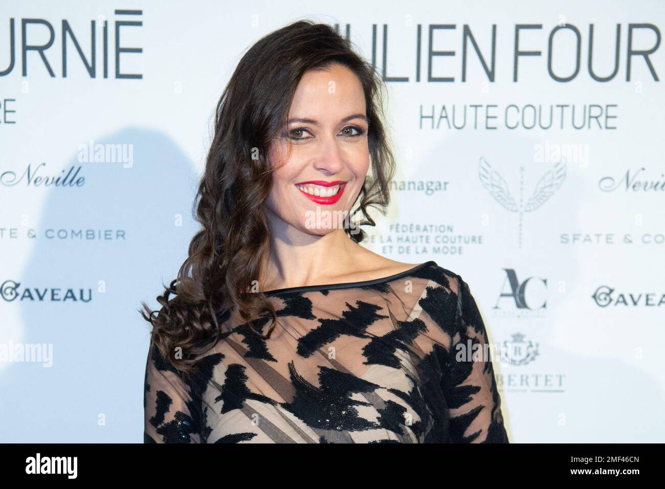 Erminie Blondel Attending The Julien Fournie Haute Couture Spring