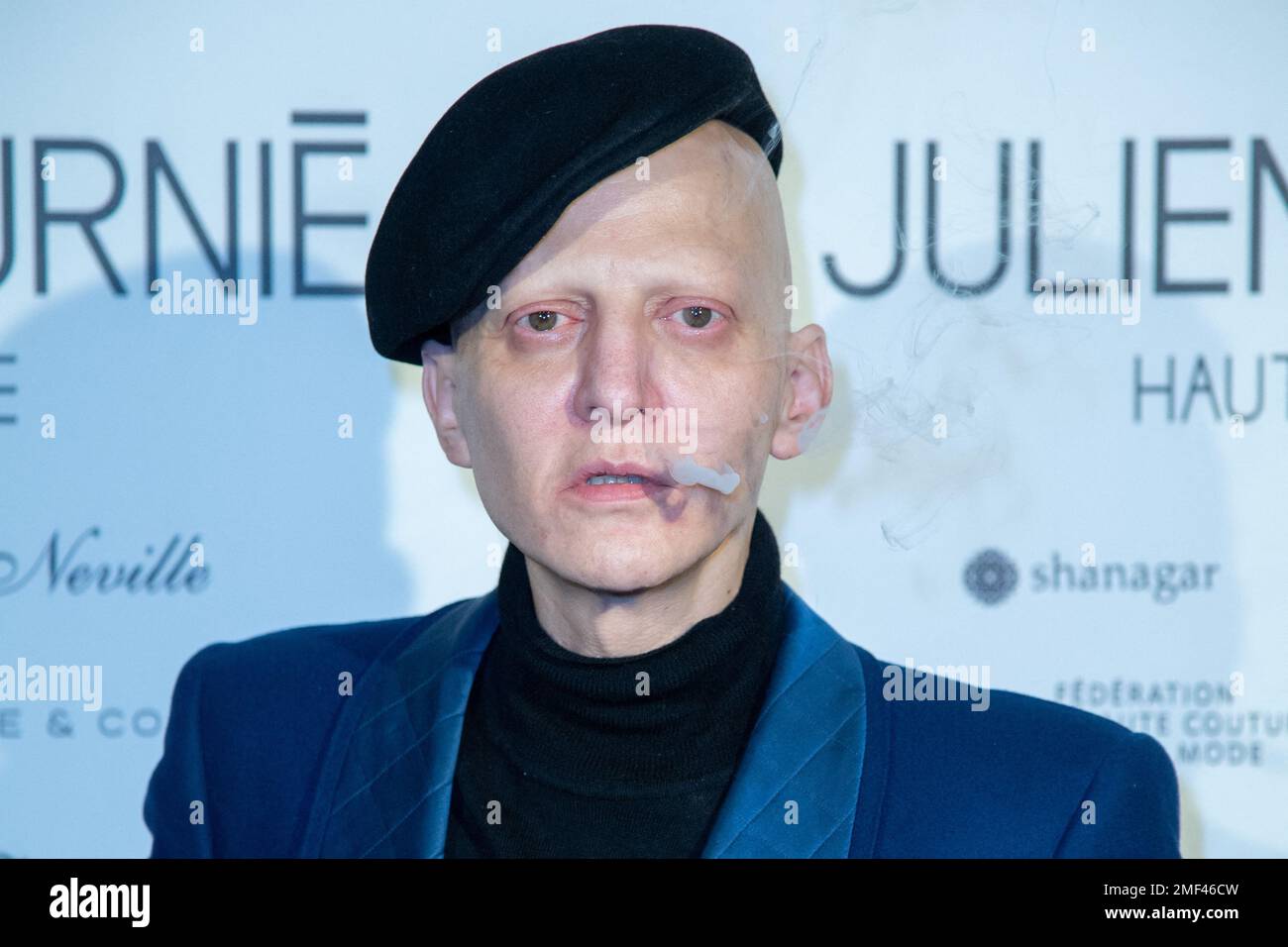 Ali Mahdavi attending the Julien Fournie Haute Couture Spring Summer ...