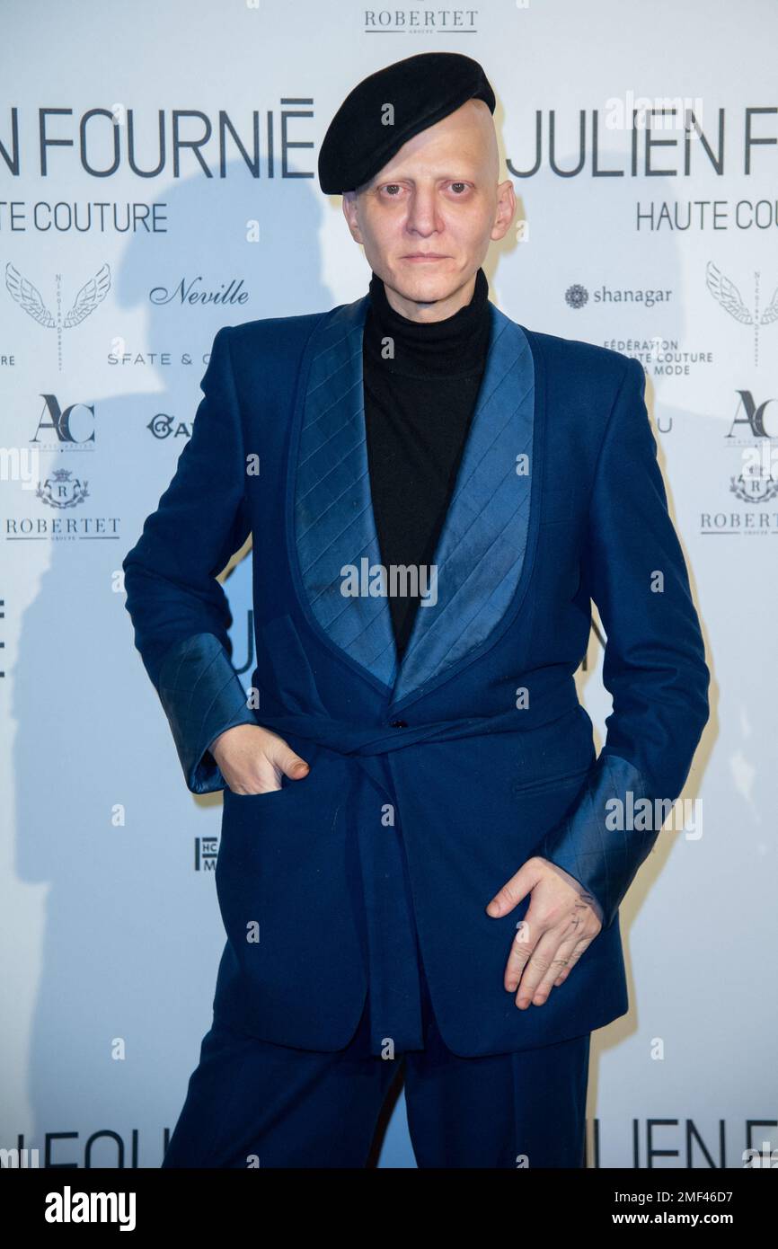 Ali Mahdavi attending the Julien Fournie Haute Couture Spring Summer ...